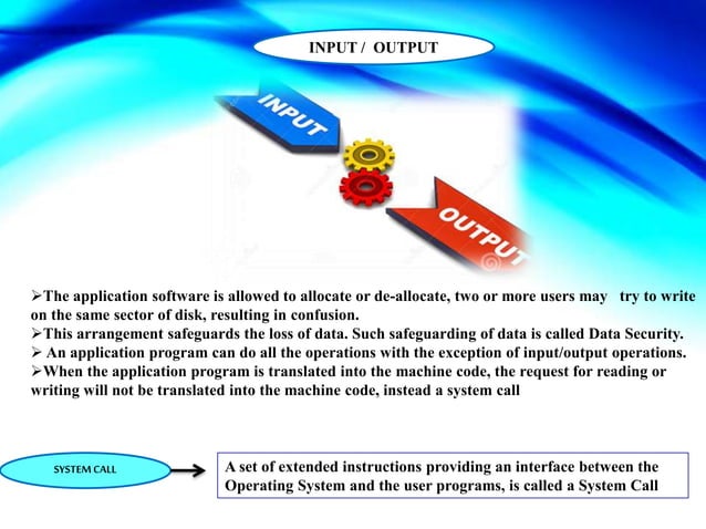 Major Features of Operating System - R.D.Sivakumar | PPTX