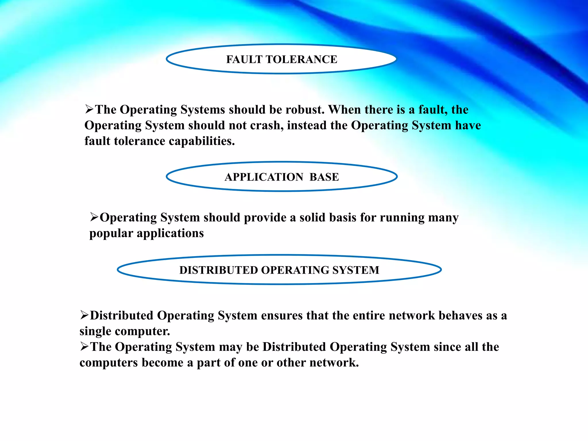 Most Desirable Characters of Operating System - R.D.Sivakumar | PPT