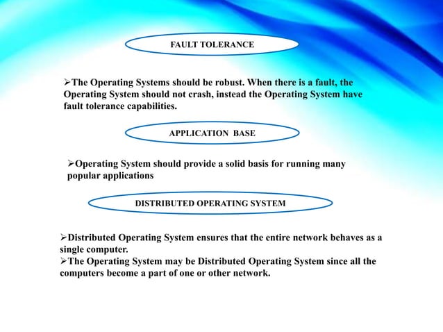 Most Desirable Characters of Operating System - R.D.Sivakumar | PPT