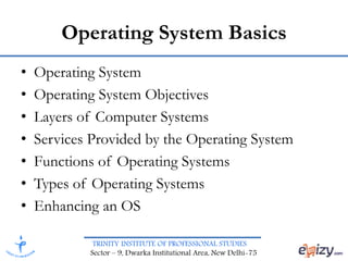 Introduction to Information Technology- Operating system | PPT