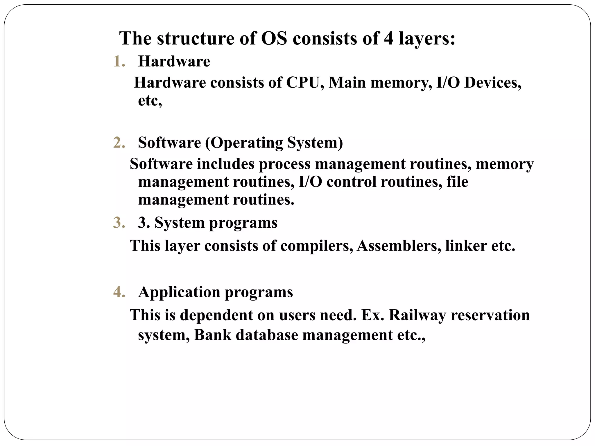 Operating system alif | PPTX | Operating Systems | Computer Software ...
