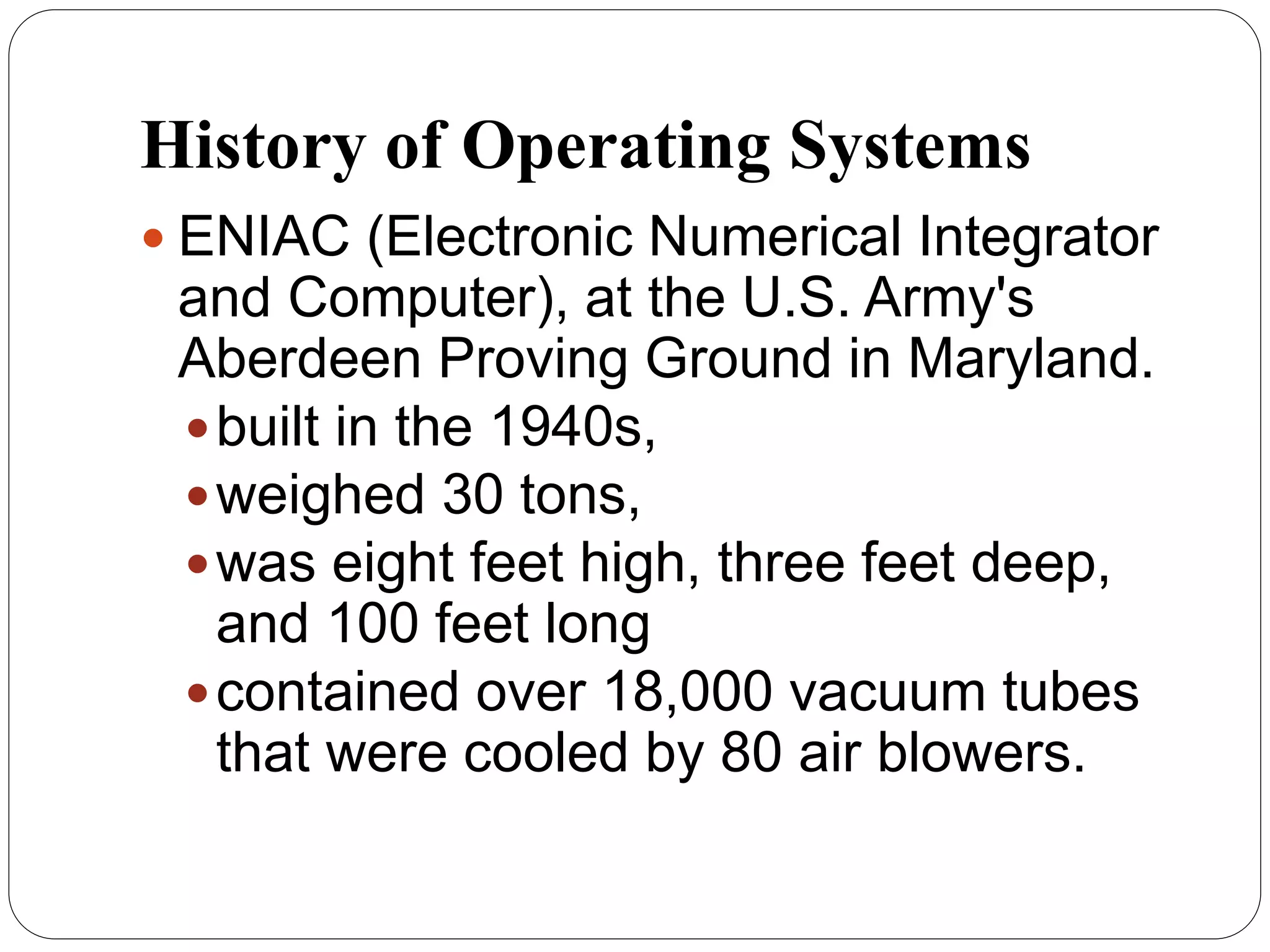 Operating system alif | PPTX | Operating Systems | Computer Software ...