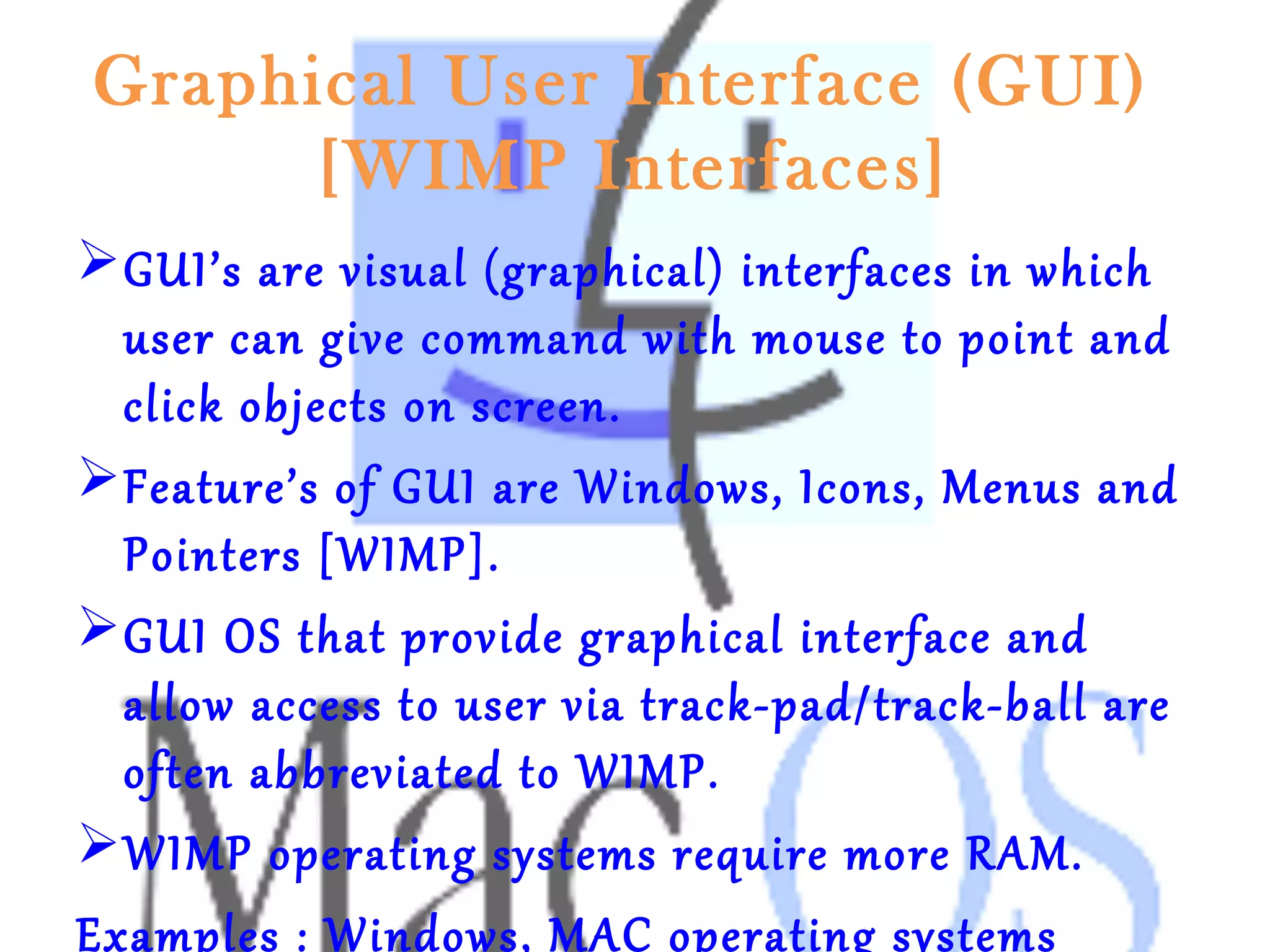 Types of Operating System | PPT