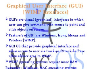 Types of Operating System | PPT