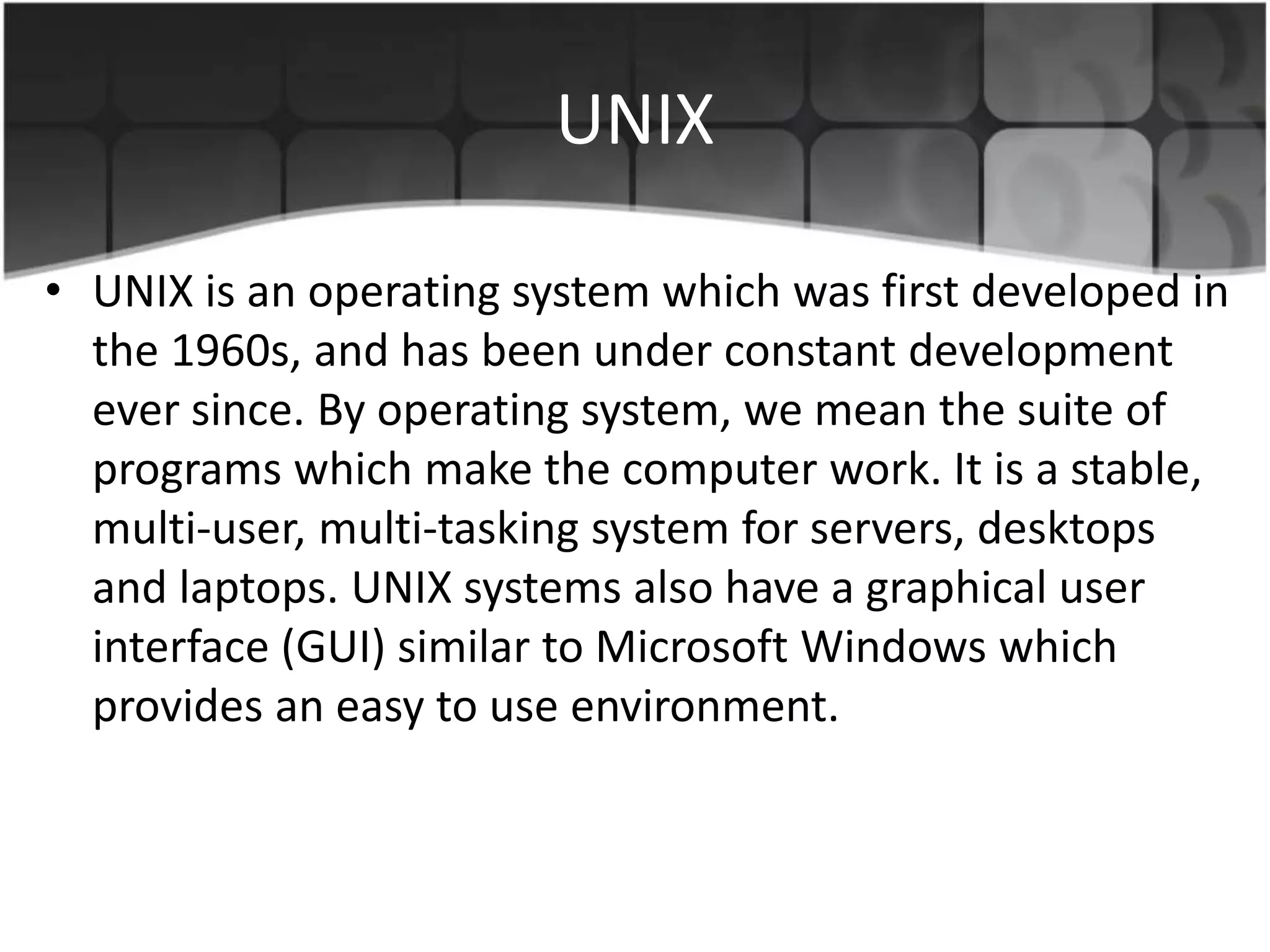 Operating system basics | PPTX