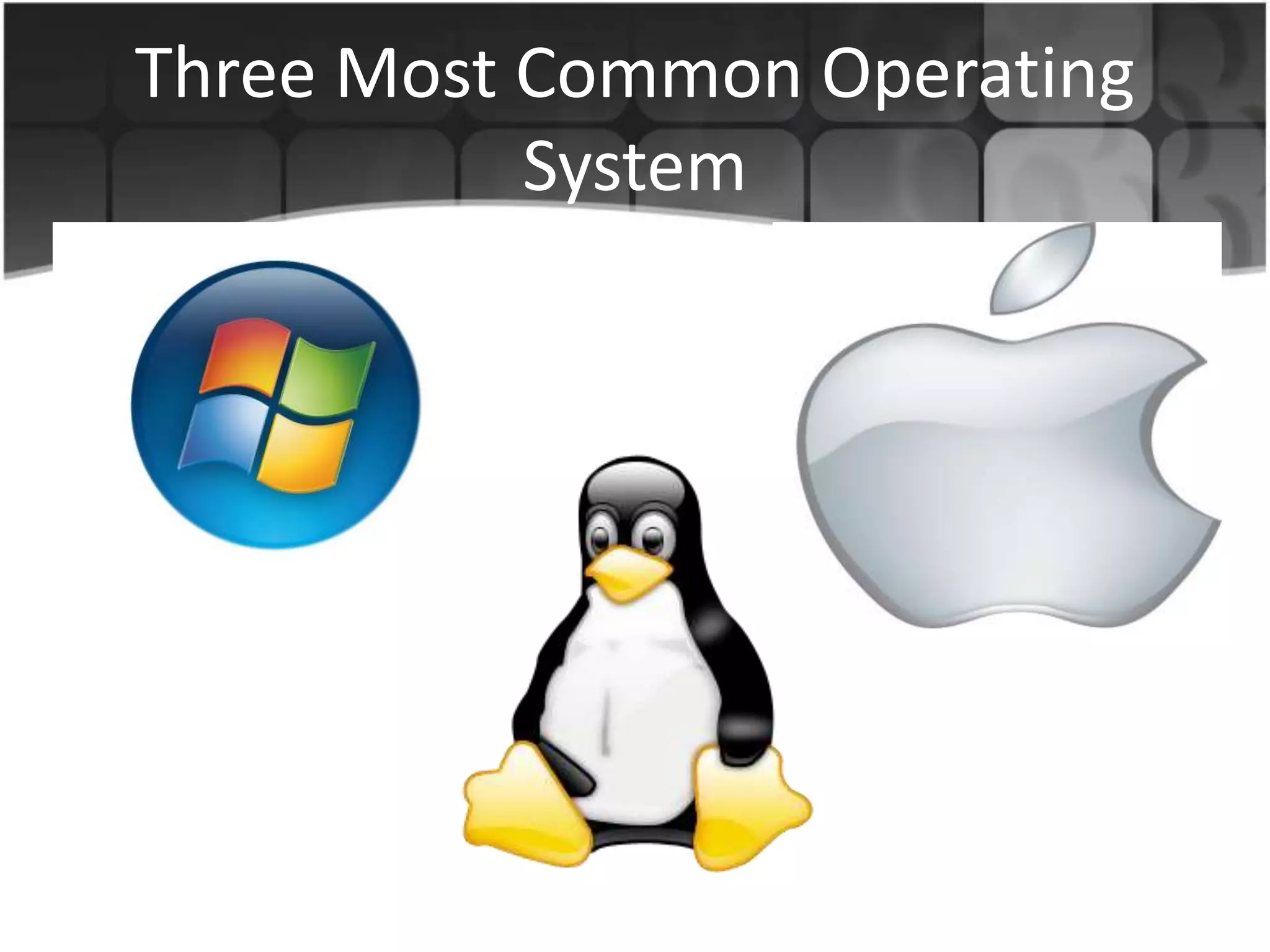 Operating system basics | PPTX Operating system basics | PPTX