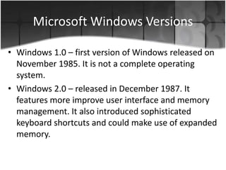 Operating system basics | PPTX