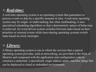Operating system by aman kr kushwaha | PPT