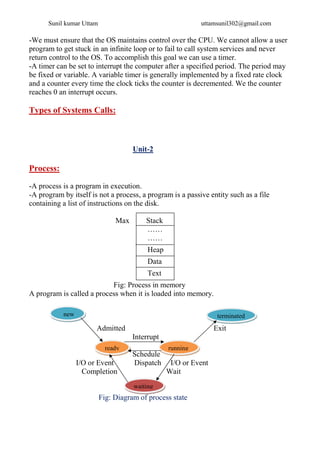 Operating system by uttam | PDF