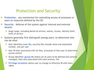 To provide a grand tour of the major components of operating systems | PPT