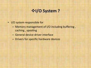Operating system Chapter One | PPT