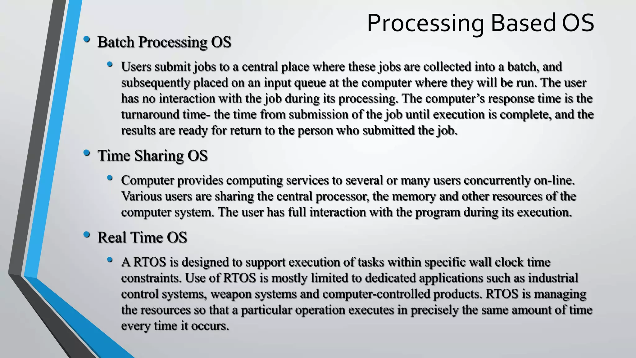 Operating system concept | PPTX