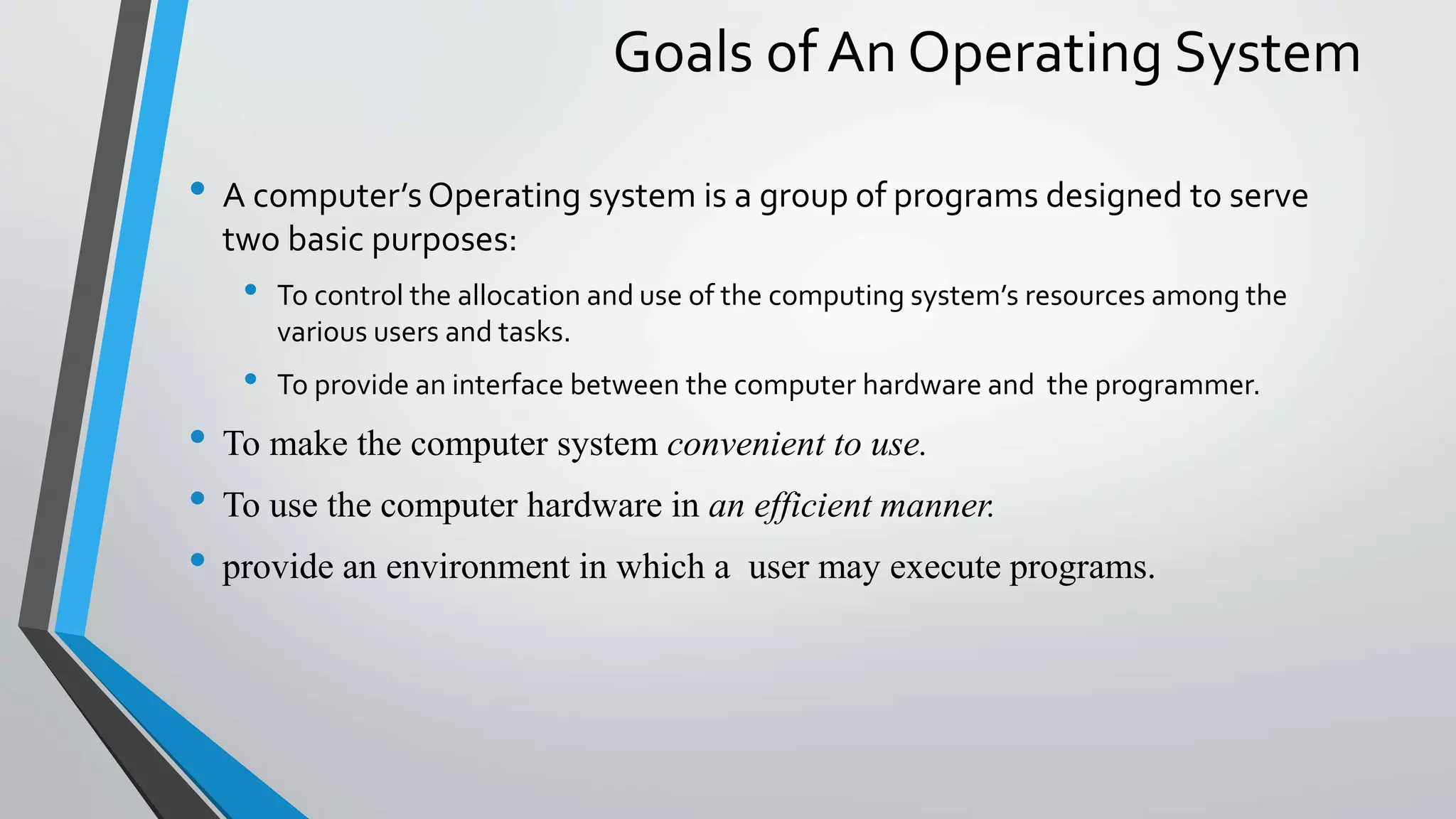 Operating system concept | PPTX