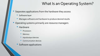 Operating system concept | PPTX