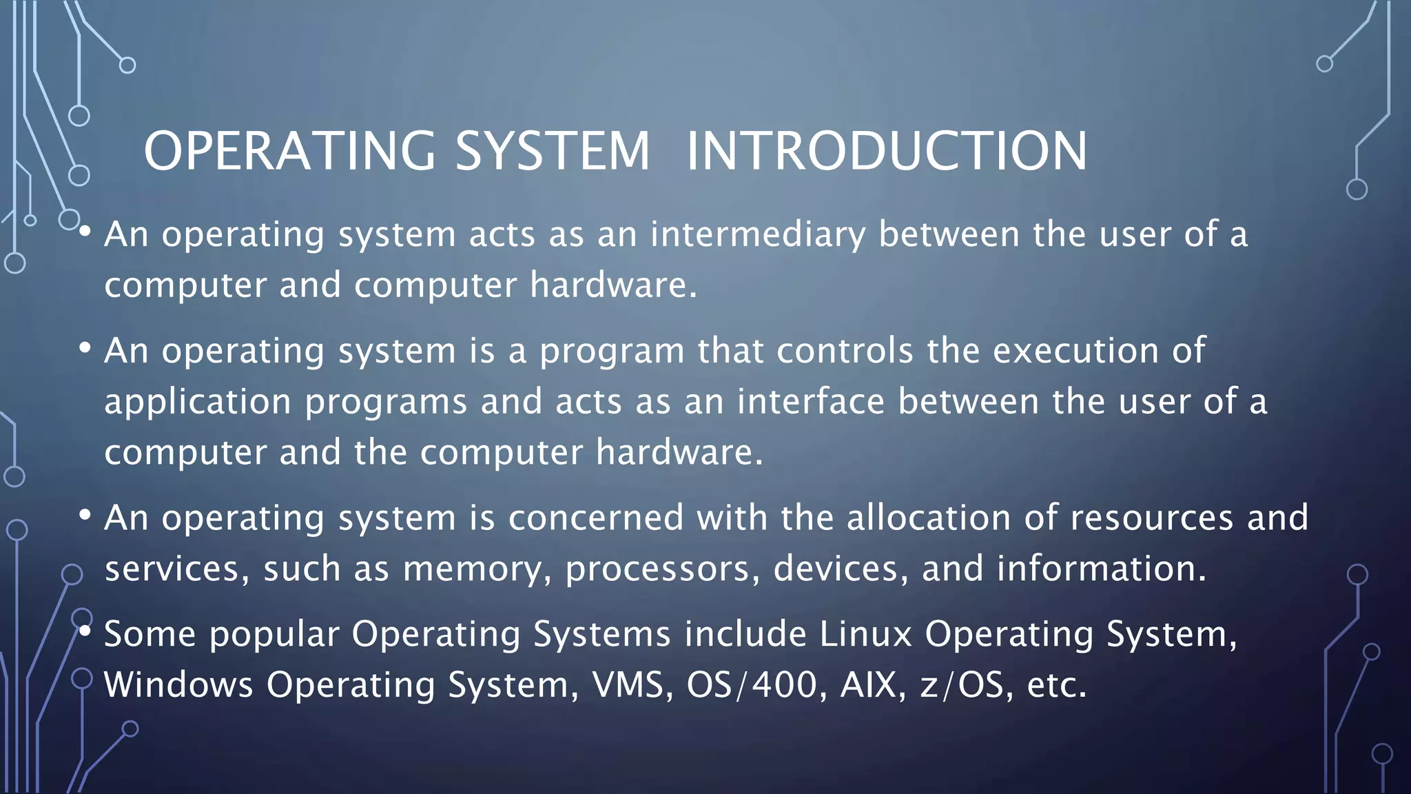 Operating System Concepts Pptx Operating Systems Computer Software And Applications