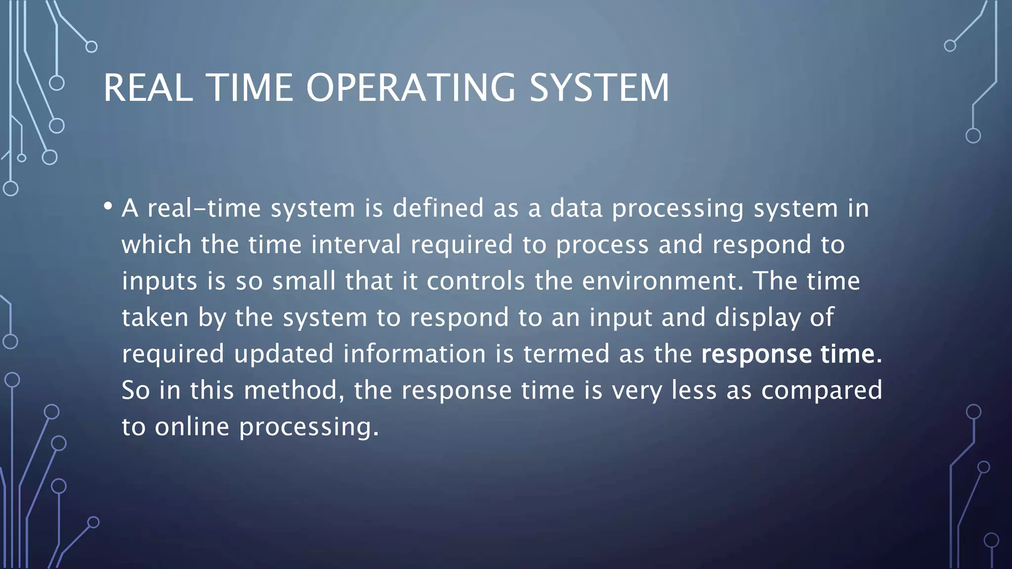 Operating system concepts | PPTX