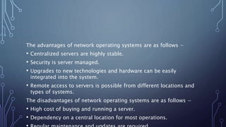 Operating system concepts | PPTX