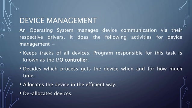 Operating system concepts | PPTX | Operating Systems | Computer ...