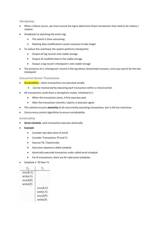 Operating system concepts (notes) | PDF