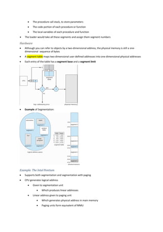Operating system concepts (notes) | PDF