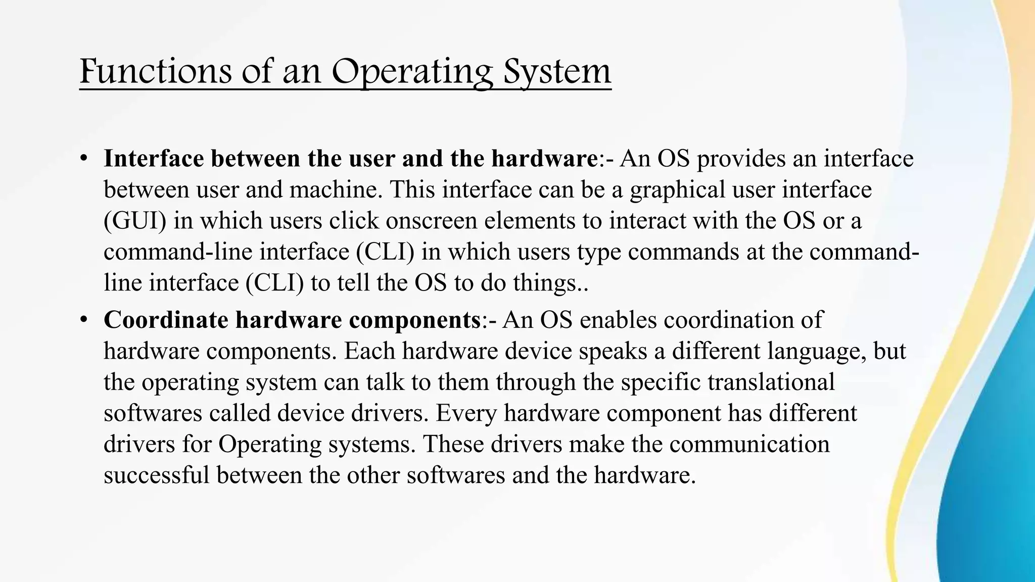 Operating System DOS and Windows | PPTX