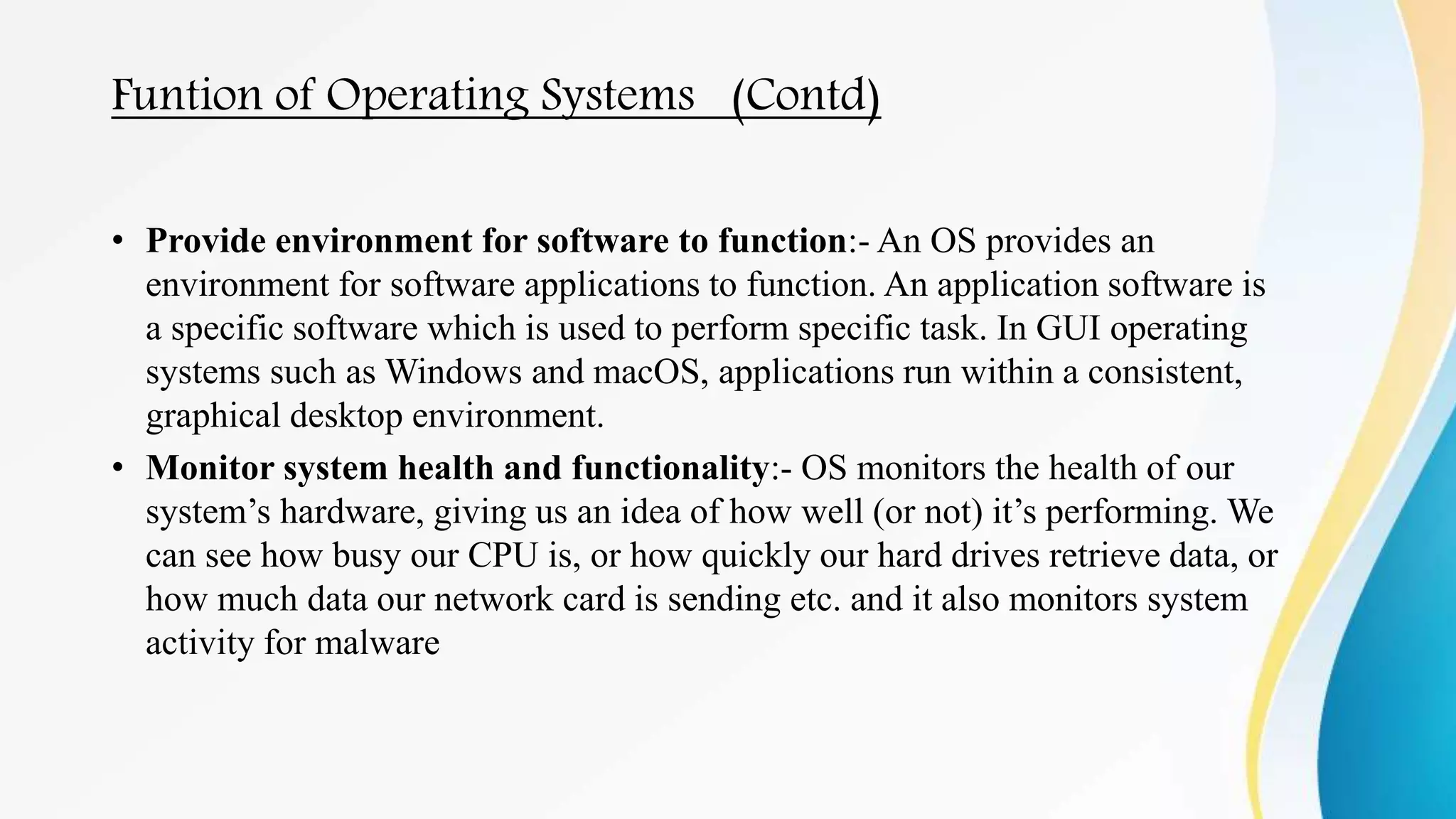 Operating System DOS and Windows | PPTX