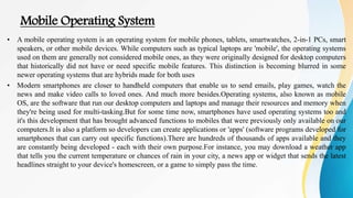 Operating System DOS and Windows | PPTX