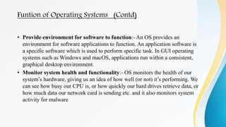 Operating System DOS and Windows | PPTX