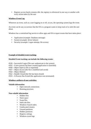 Operating System Forensics | ODT