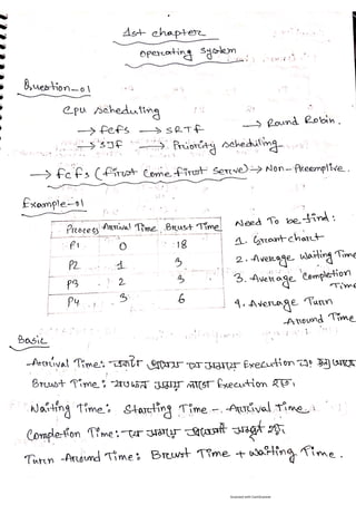 Operating System related questions | PDF