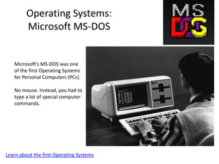 Operating system history | PPTX