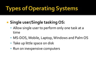 Introduction to Operating system | PPT