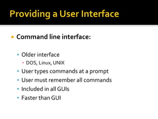 Introduction to Operating system | PPT