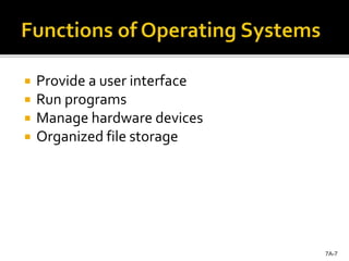Introduction to Operating system | PPT