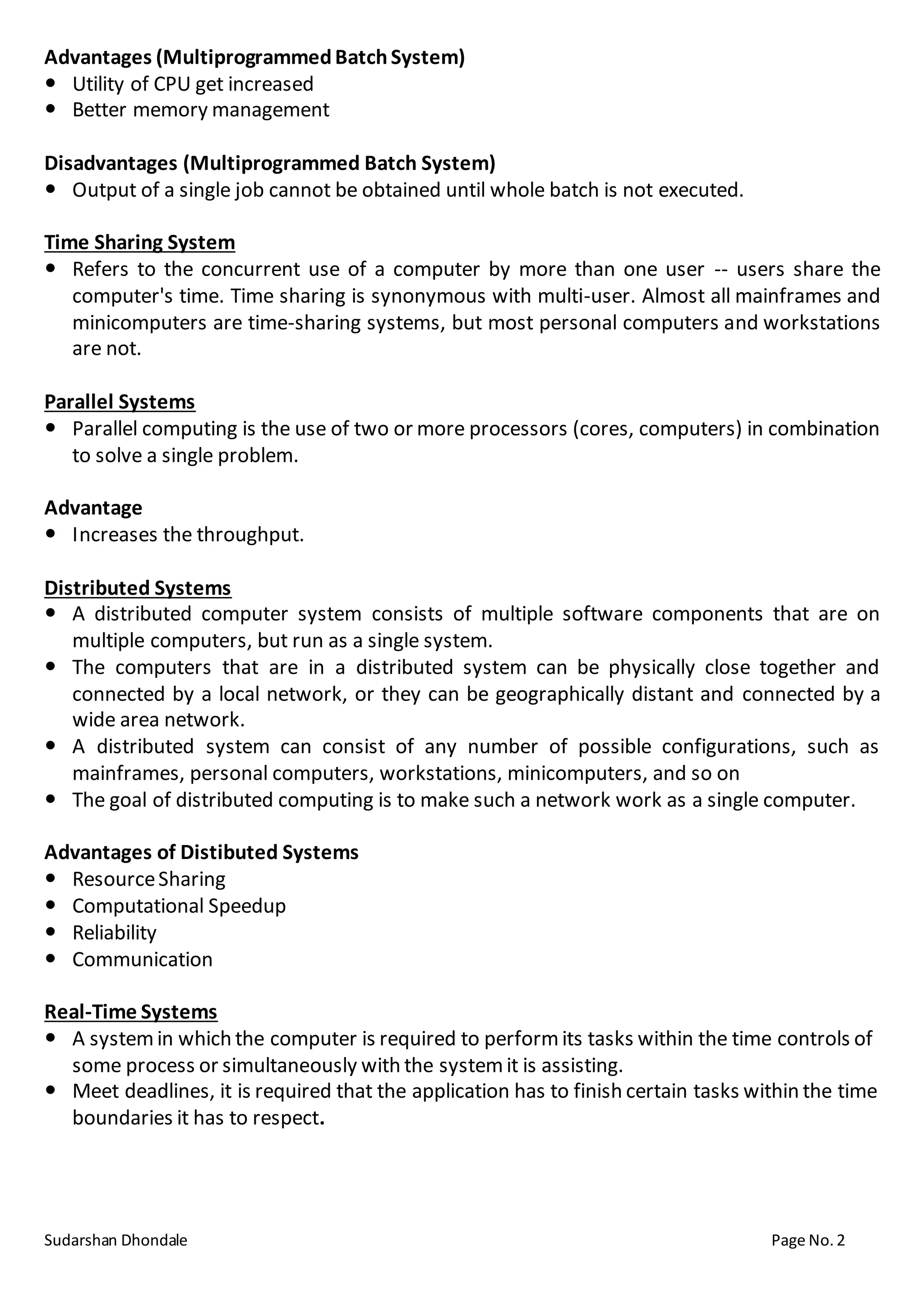 Operating system introduction | PDF