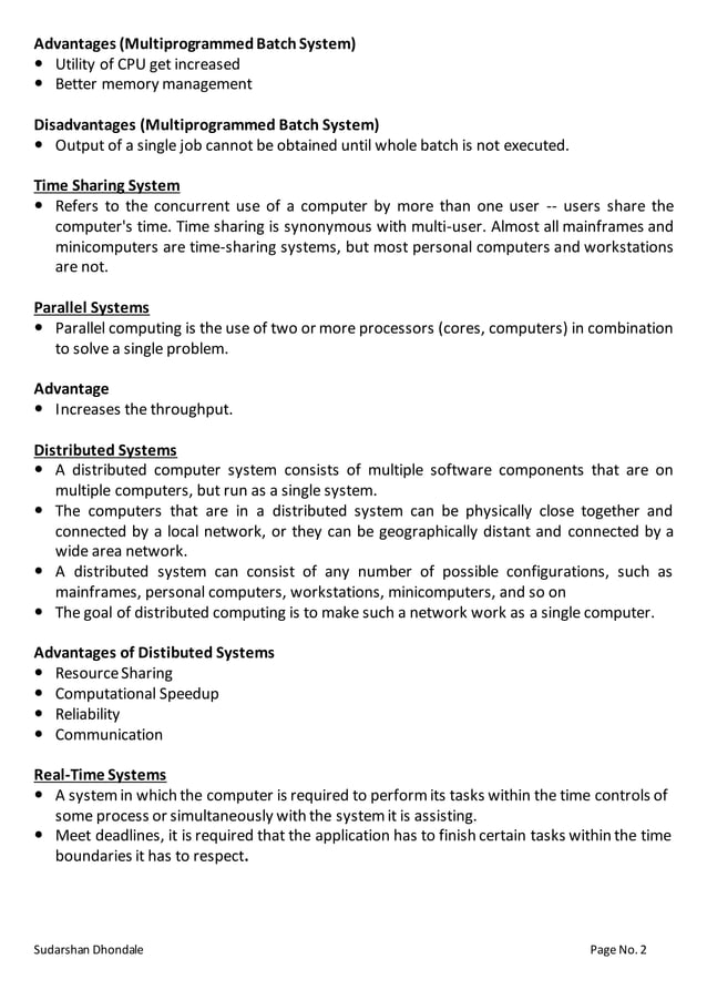 Operating system introduction | PDF