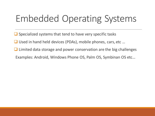 Operating System Introduction Notes for basics | PPT