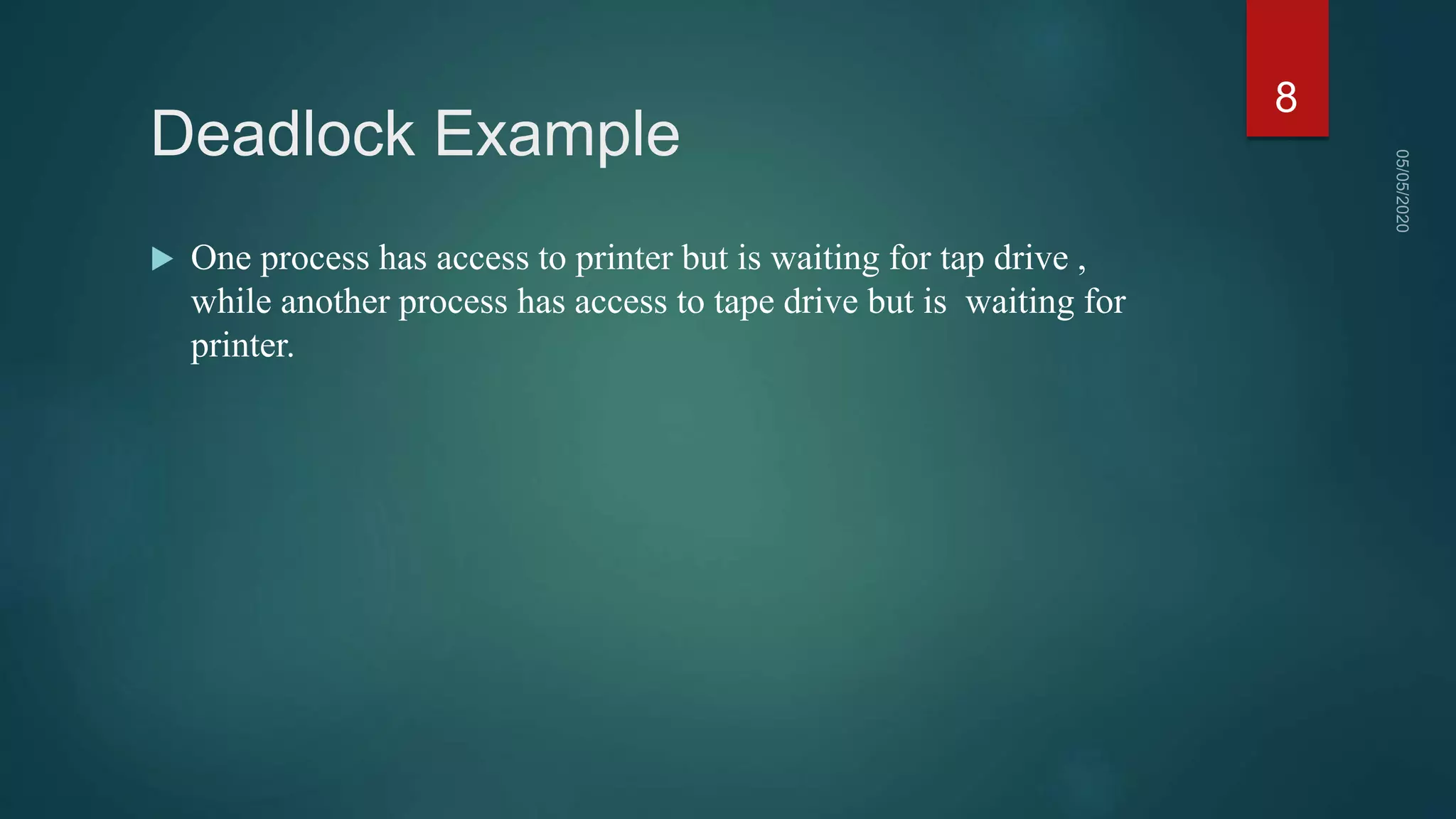Operating system Deadlock | PPTX | Operating Systems | Computer Software and Applications