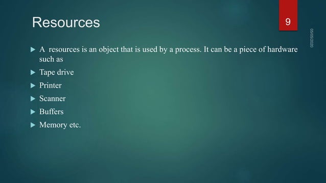 Operating System Deadlock Ppt