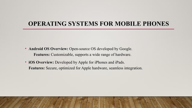 Introduction to operating system, Basic of | PPT