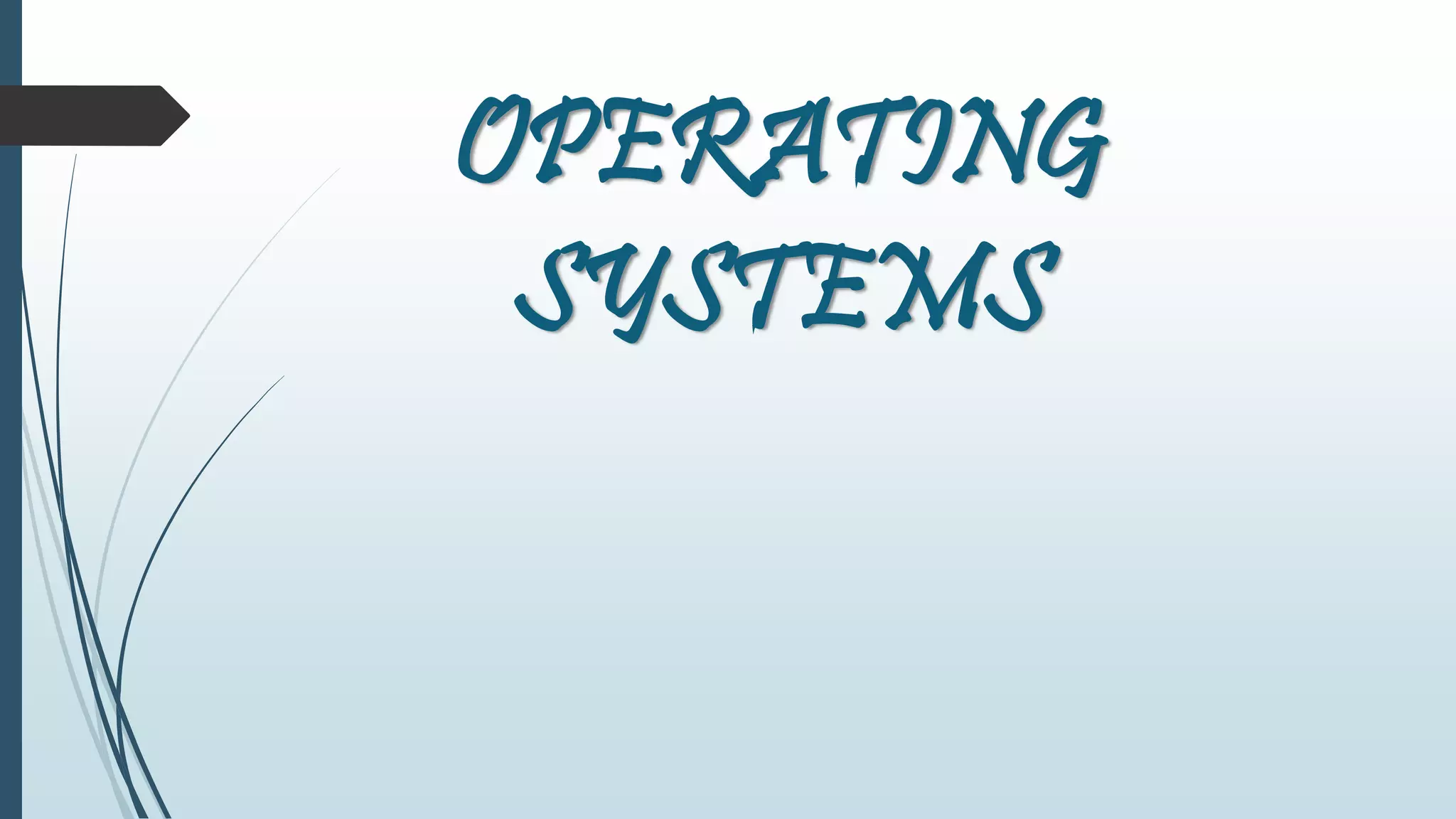 Operating System Ppt