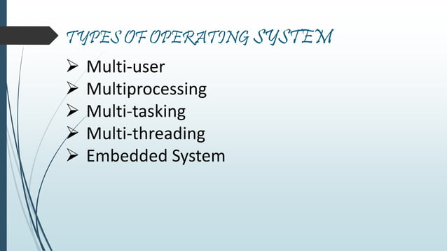 Operating system | PPT