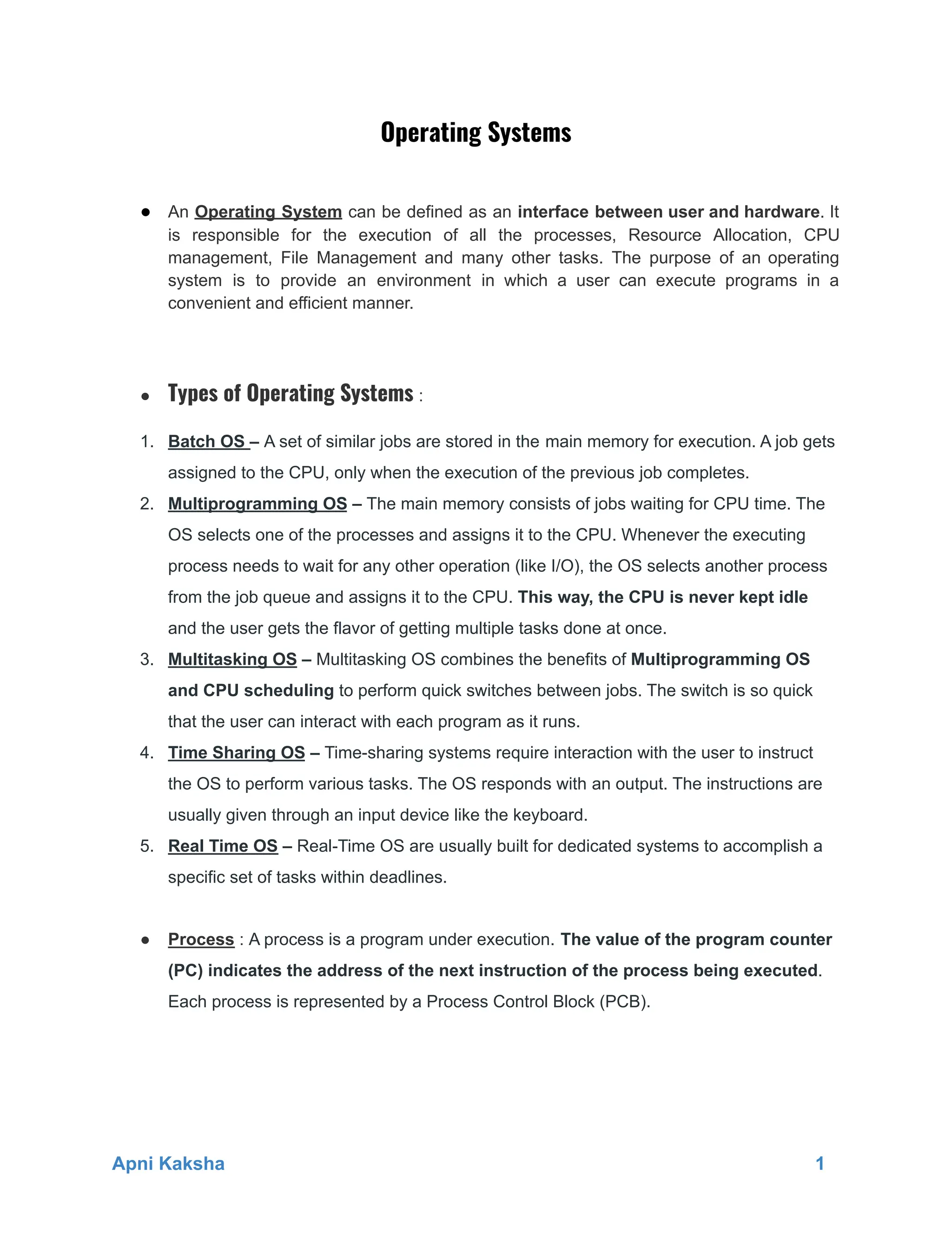Operating System Notes.pdf