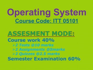 Operating system notes ch1 | PPT | Operating Systems | Computer ...