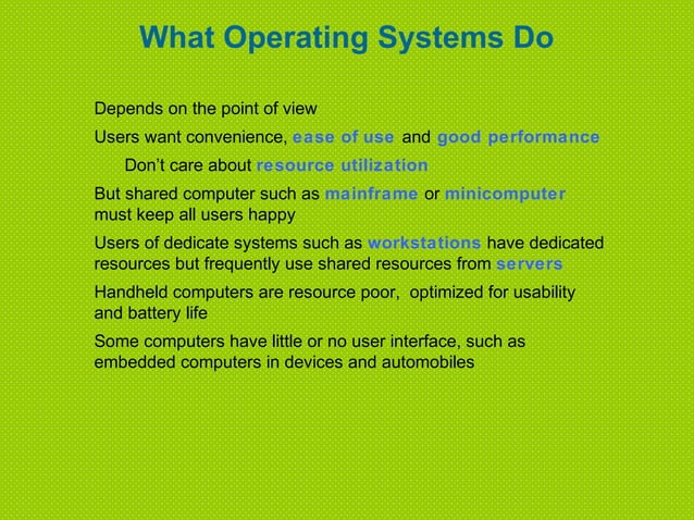 Operating system notes ch1 | PPT