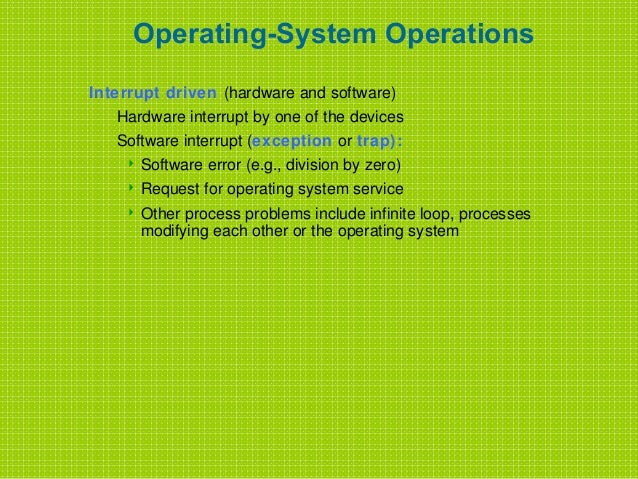 Operating system notes ch1