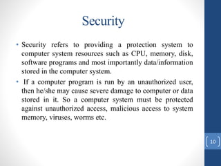 Operating system of computer | PPT