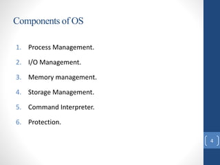 Operating system of computer | PPT