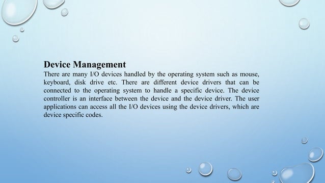 Operating System Operations Pptpptx Operating Systems Computer