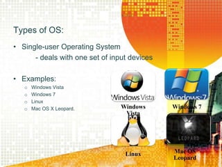 Operating system (os) | PPTX